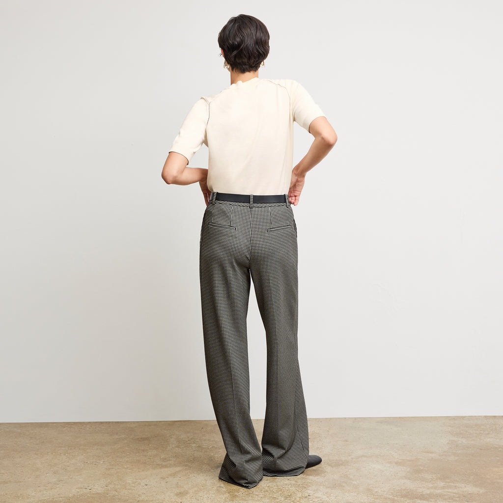 Becca Pointelle Tee - 365 Cotton Silk Knit :: Ivory – M.M.LaFleur