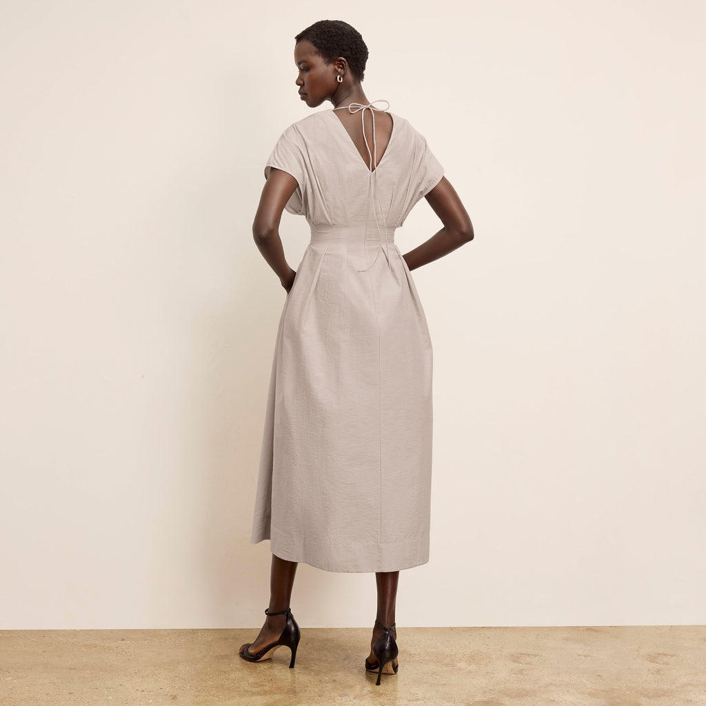 Jelina Summer Friday Dress - Voile :: Quartz – M.M.LaFleur