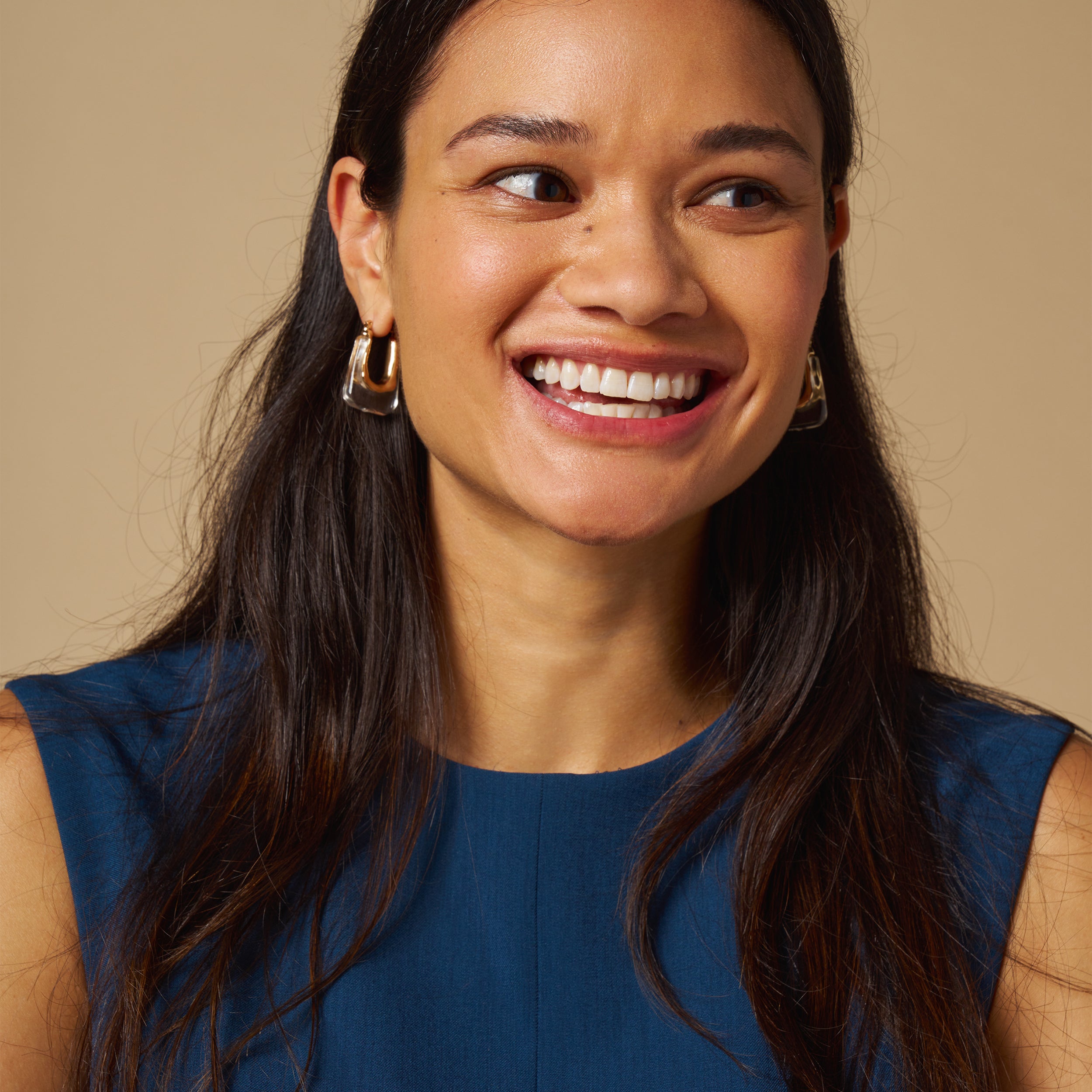 Toi Dress - Recycled WonderTex :: Deep Teal – M.M.LaFleur