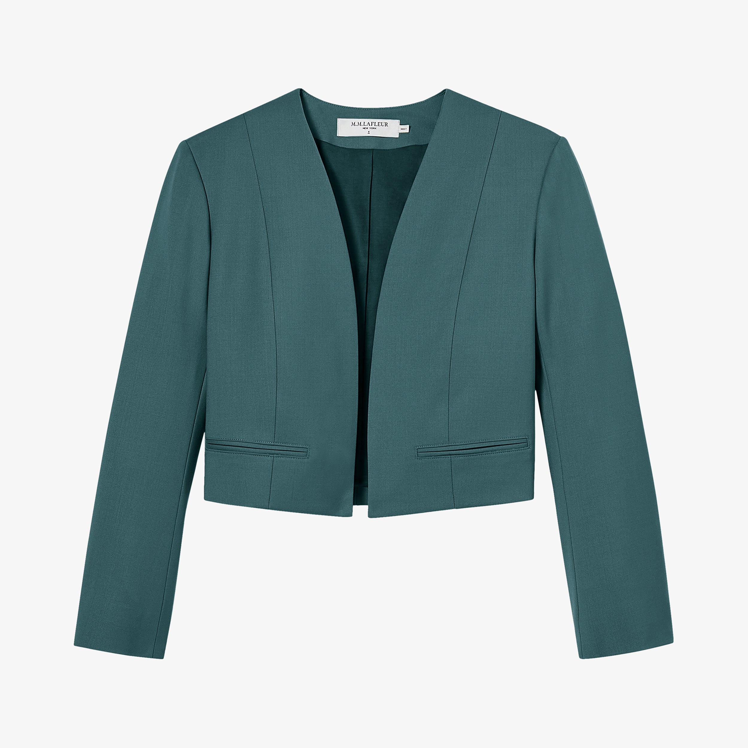 Neale Jacket - Italian Wool Twill :: Blue Jade – M.M.LaFleur