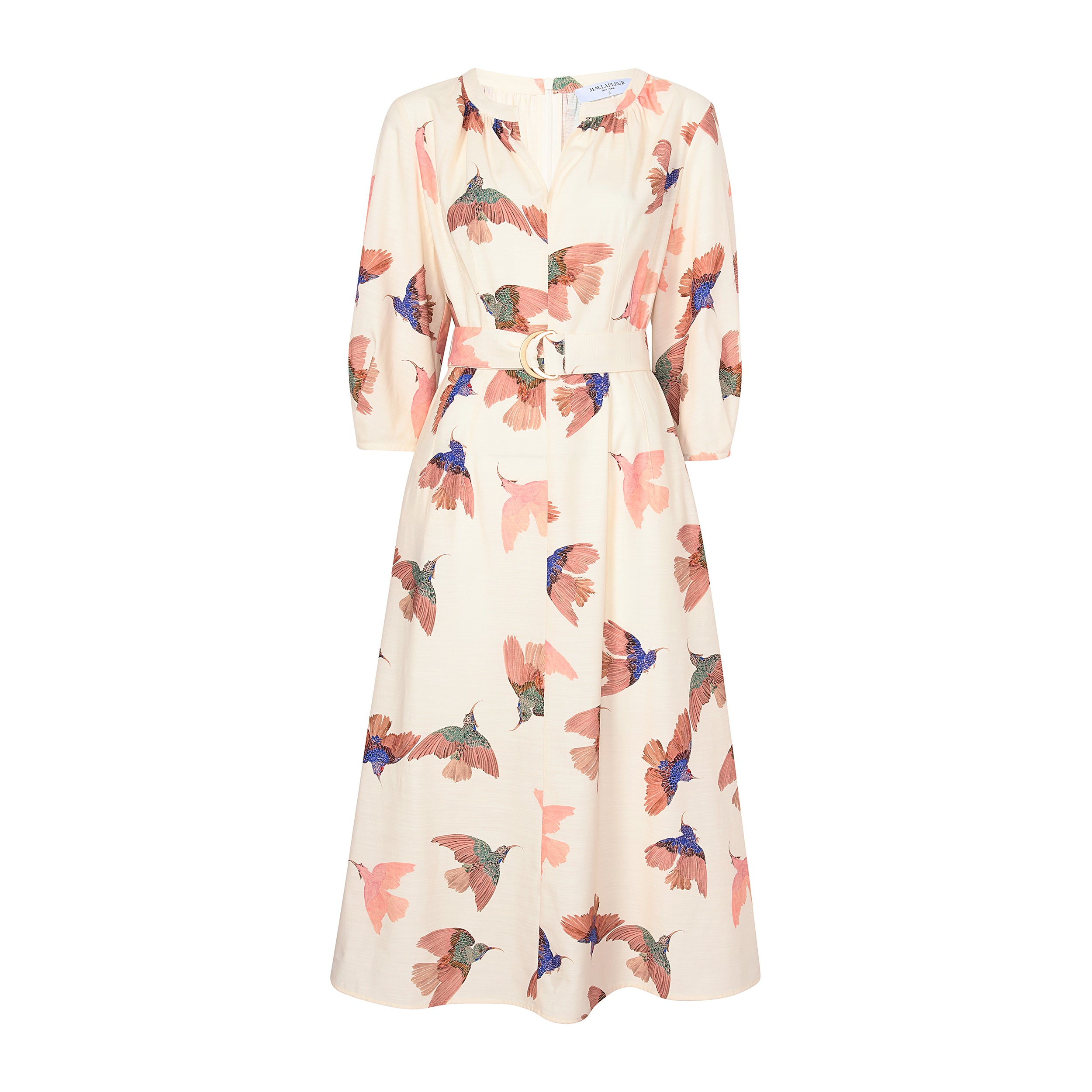 Tessie Dress - Airy Cotton :: Hummingbird Print – M.M.LaFleur
