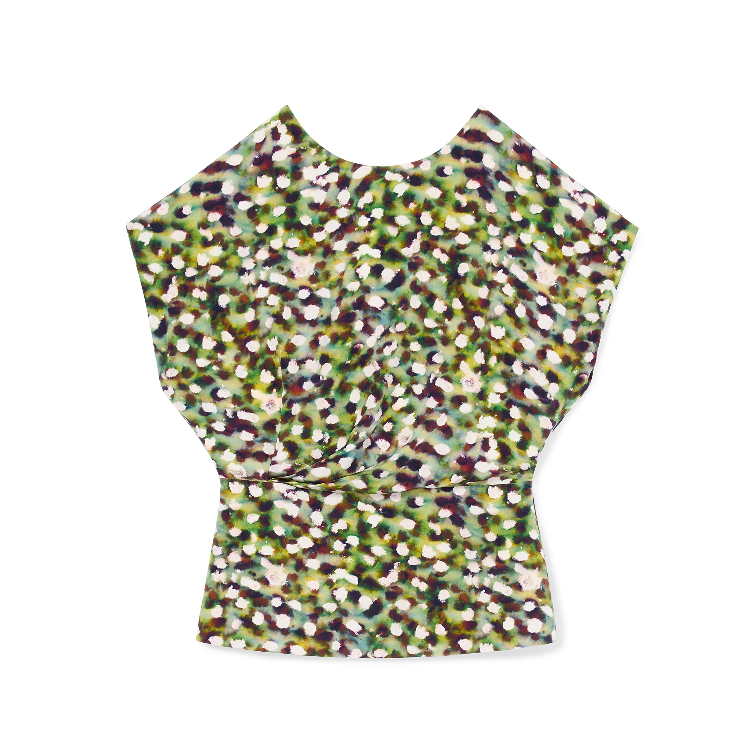 Nejvi Top - Washable Silk :: Spotlight Print – M.M.LaFleur