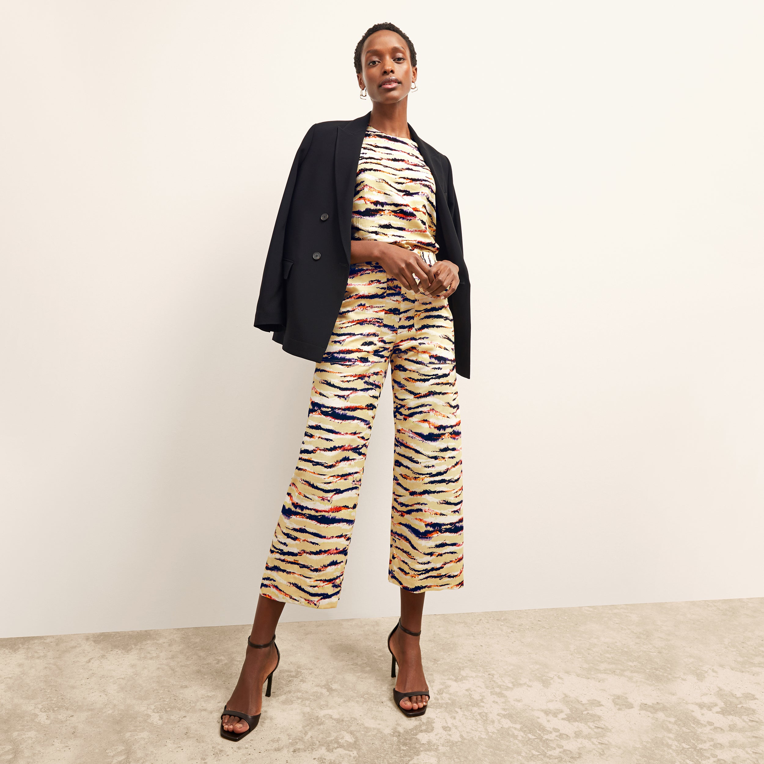Madelyn Pull-On Pant - Airy Cotton :: Savannah Print – M.M.LaFleur
