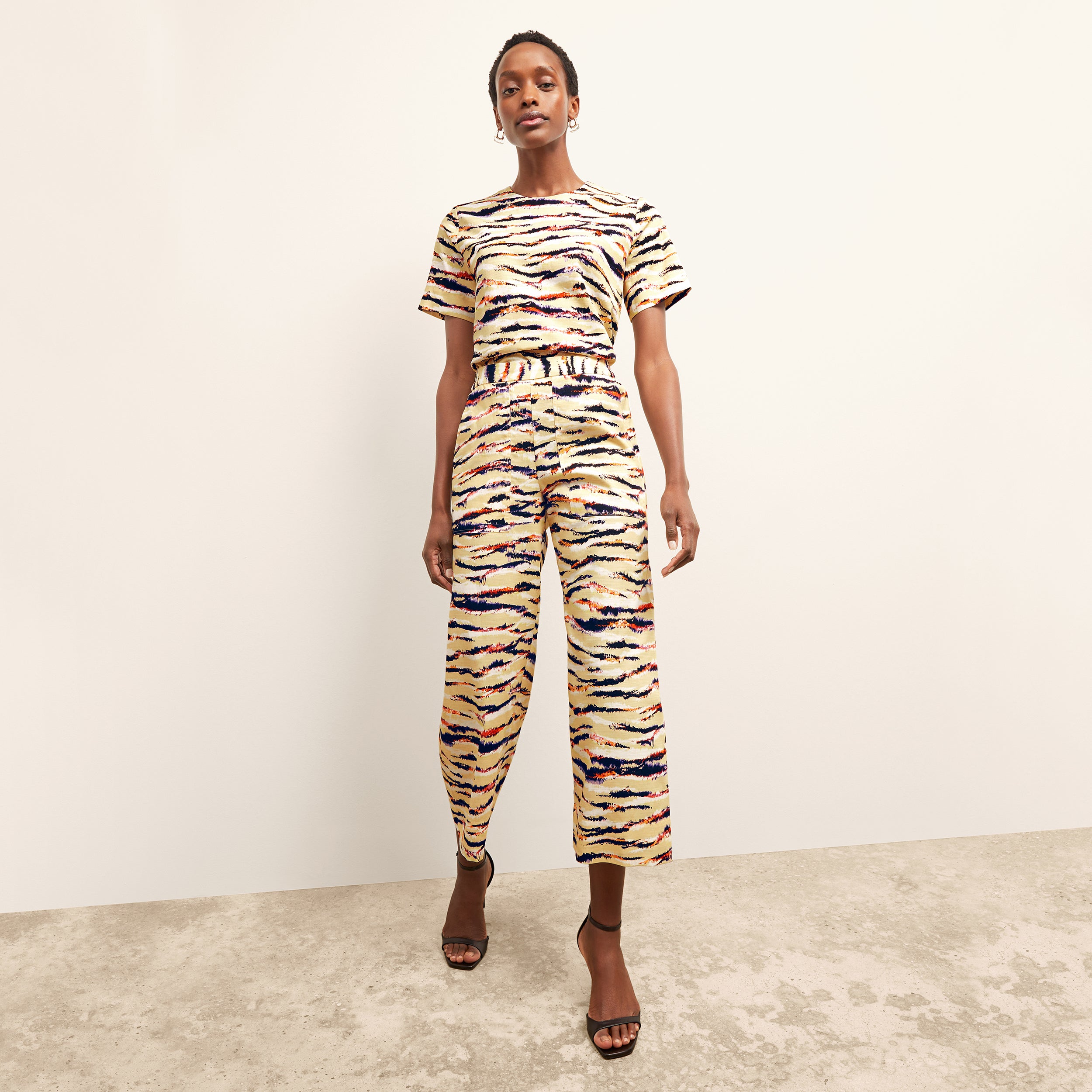 Madelyn Pull-On Pant - Airy Cotton :: Savannah Print – M.M.LaFleur