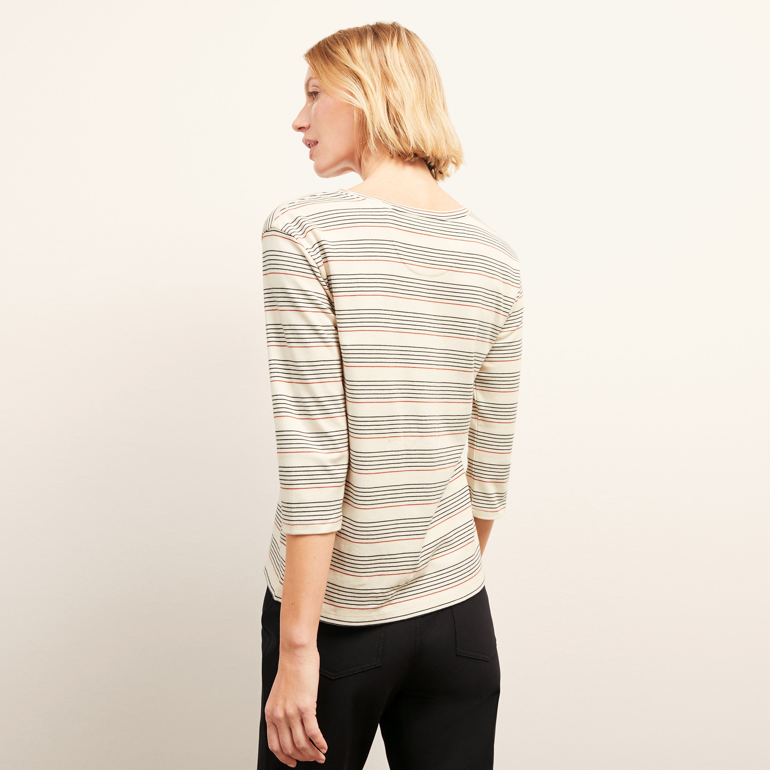Owen T-Shirt - Organic Pima Cotton :: Signature Stripe – M.M.LaFleur