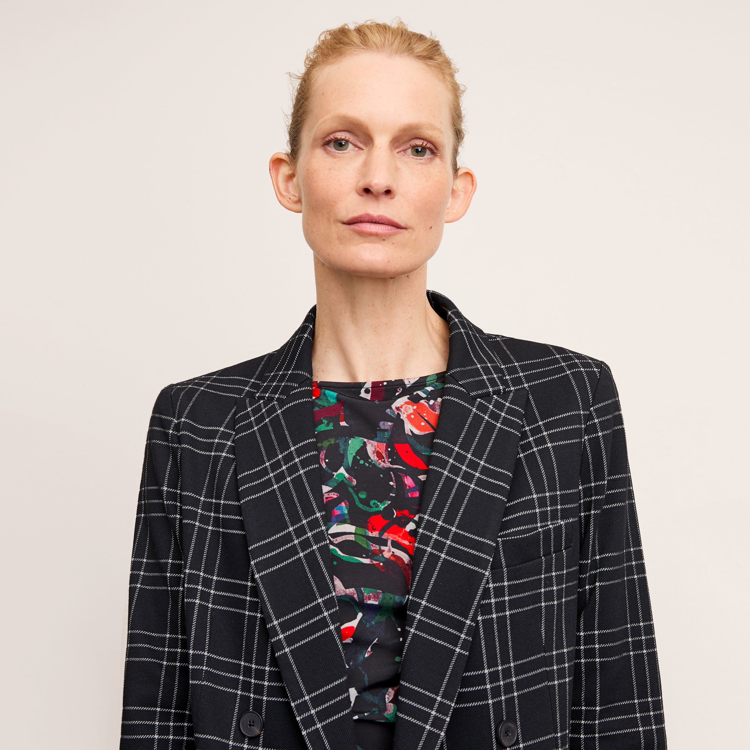 Percy Stretch Top - Printed Jersey :: Splatter Pop – M.M.LaFleur