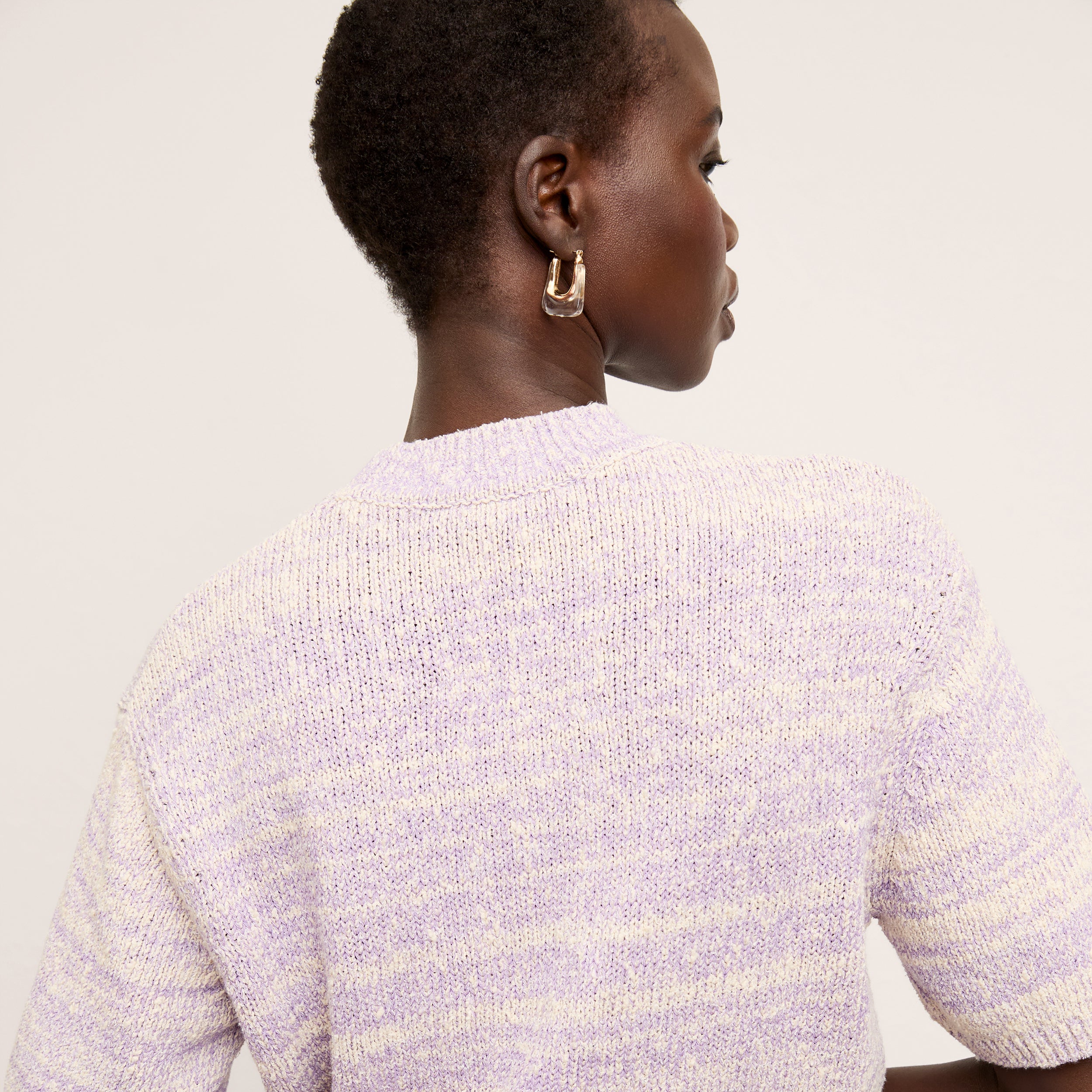 Alexis Top - Knit Boucle :: Dusty Lavender – M.M.LaFleur