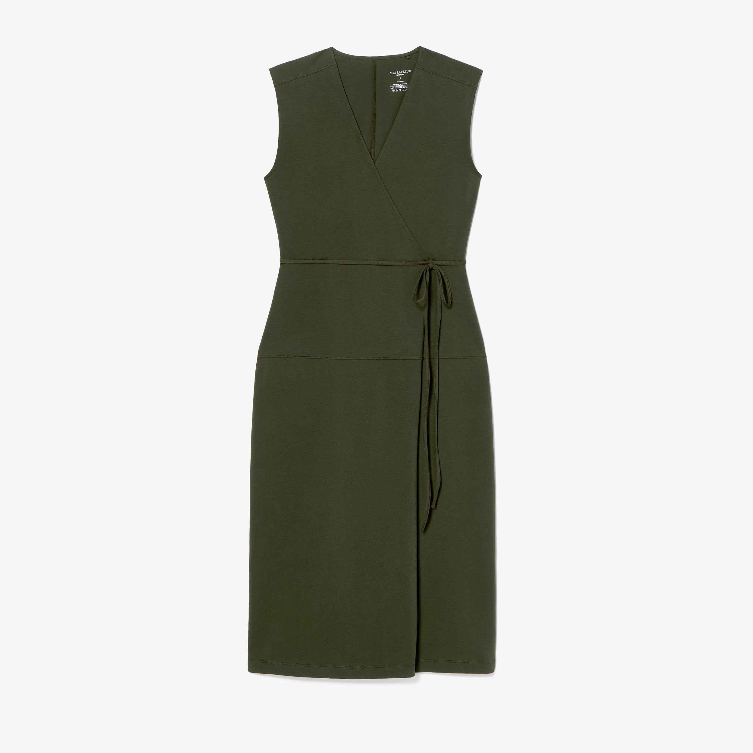 Marta Wrap Dress - Pima Cotton Jersey :: Rosin – M.M.LaFleur