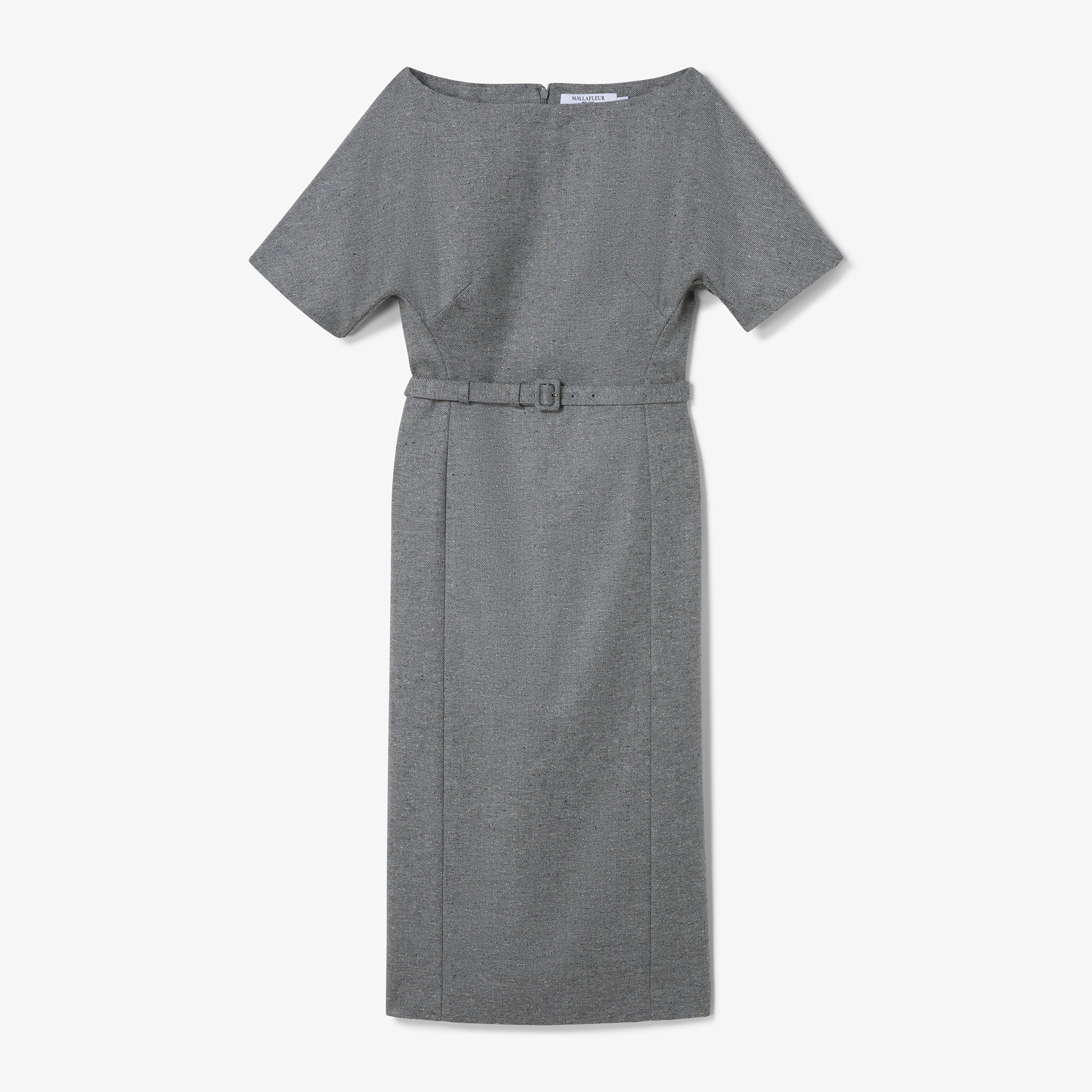 Meredith Executive Dress - Heritage Tweed :: Gray Multi – M.M.LaFleur