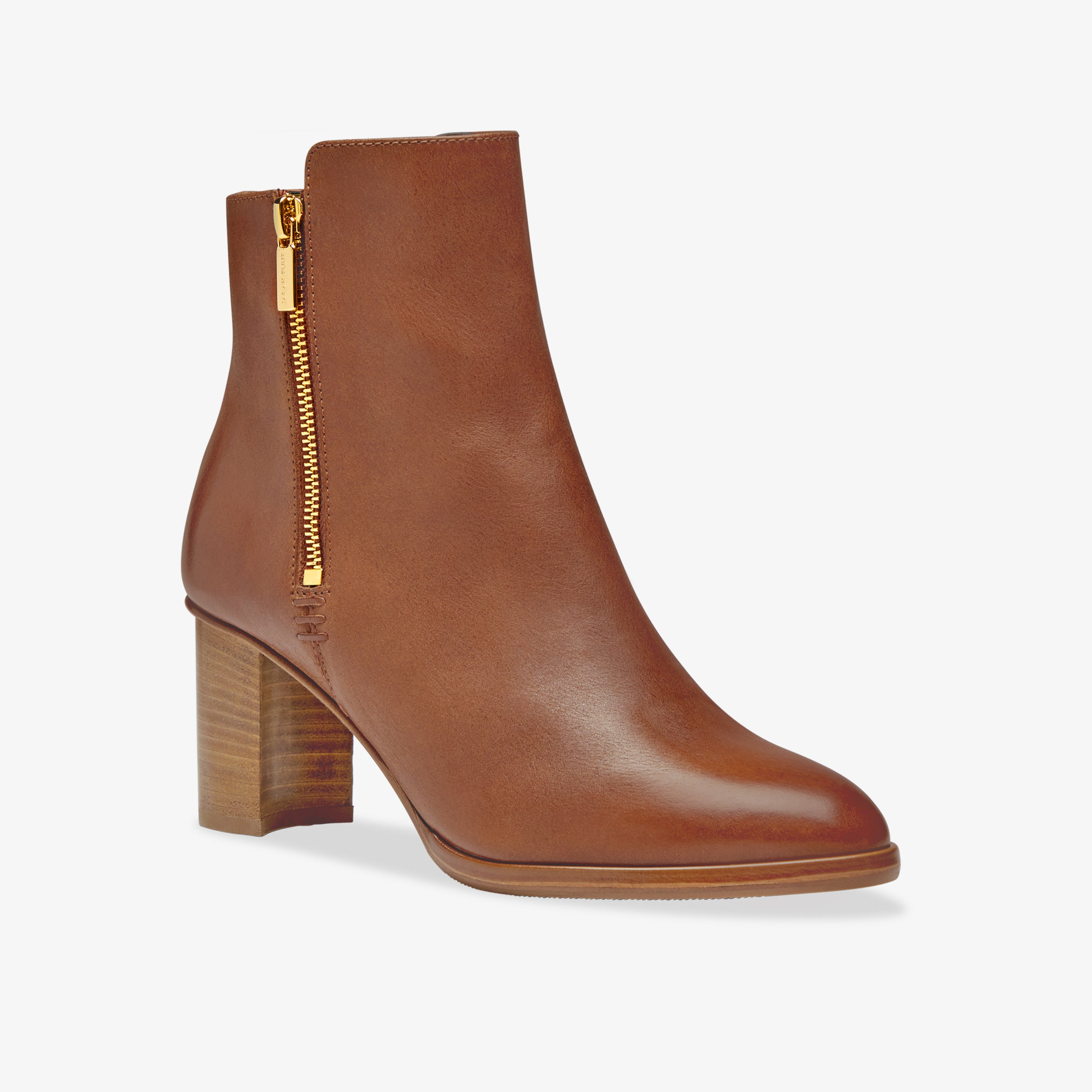 Sarah Flint Perfect Zip Bootie 70 :: Saddle Vachetta – M.M.LaFleur