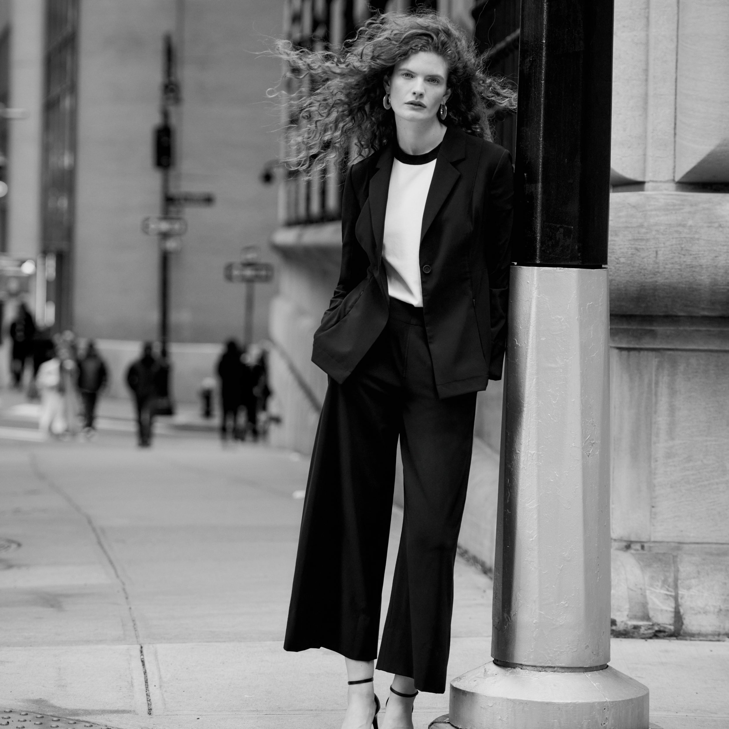 Elena Culotte - Everyday Crepe :: Black – M.M.LaFleur