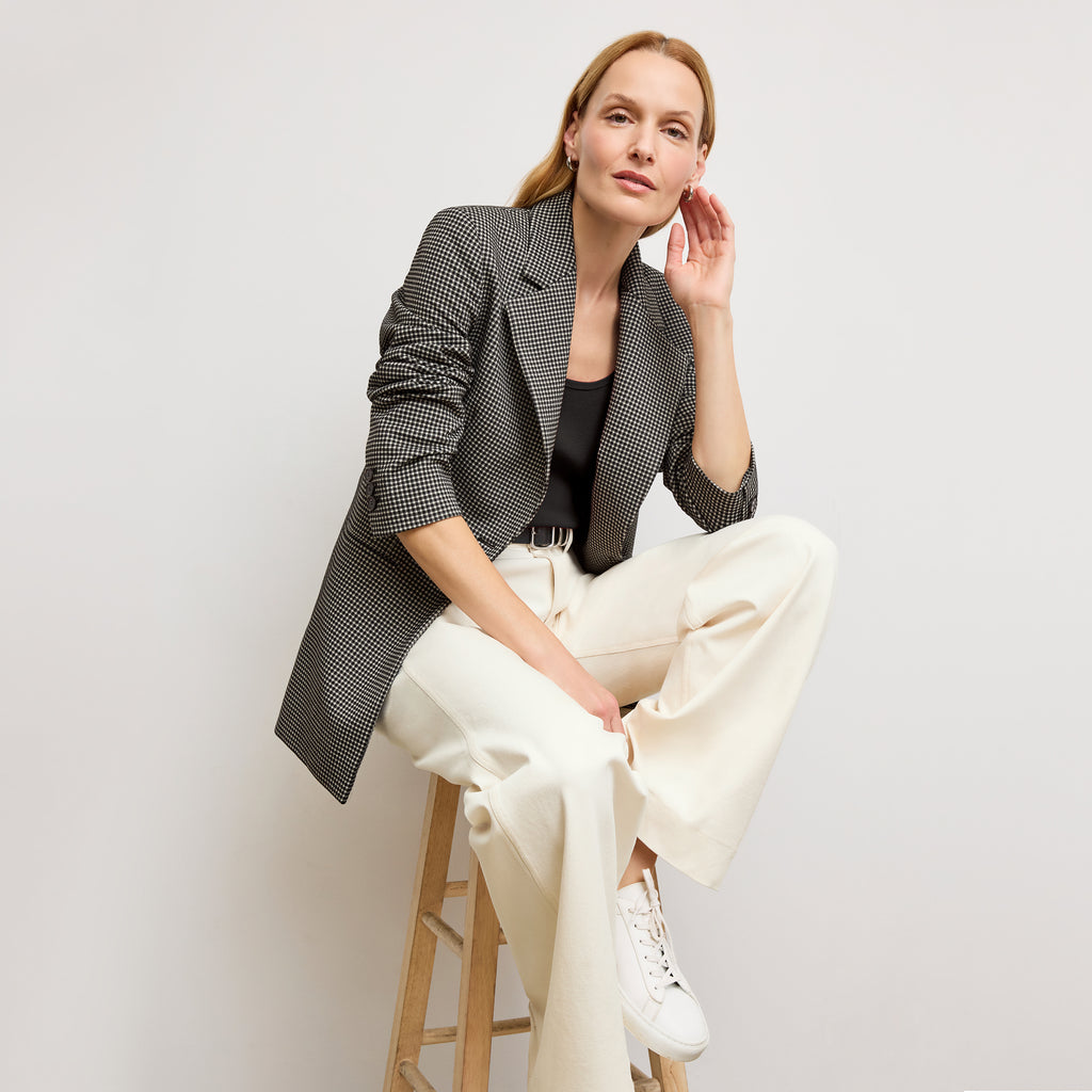 Sabine Sculptural Tank - Eco 365Knit :: Black – M.M.LaFleur