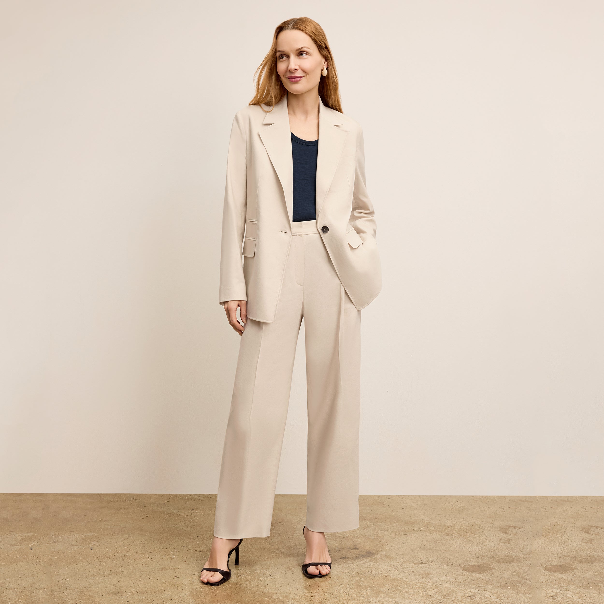 Teddy Breeze Jacket - Cotton Viscose :: Natural – M.M.LaFleur