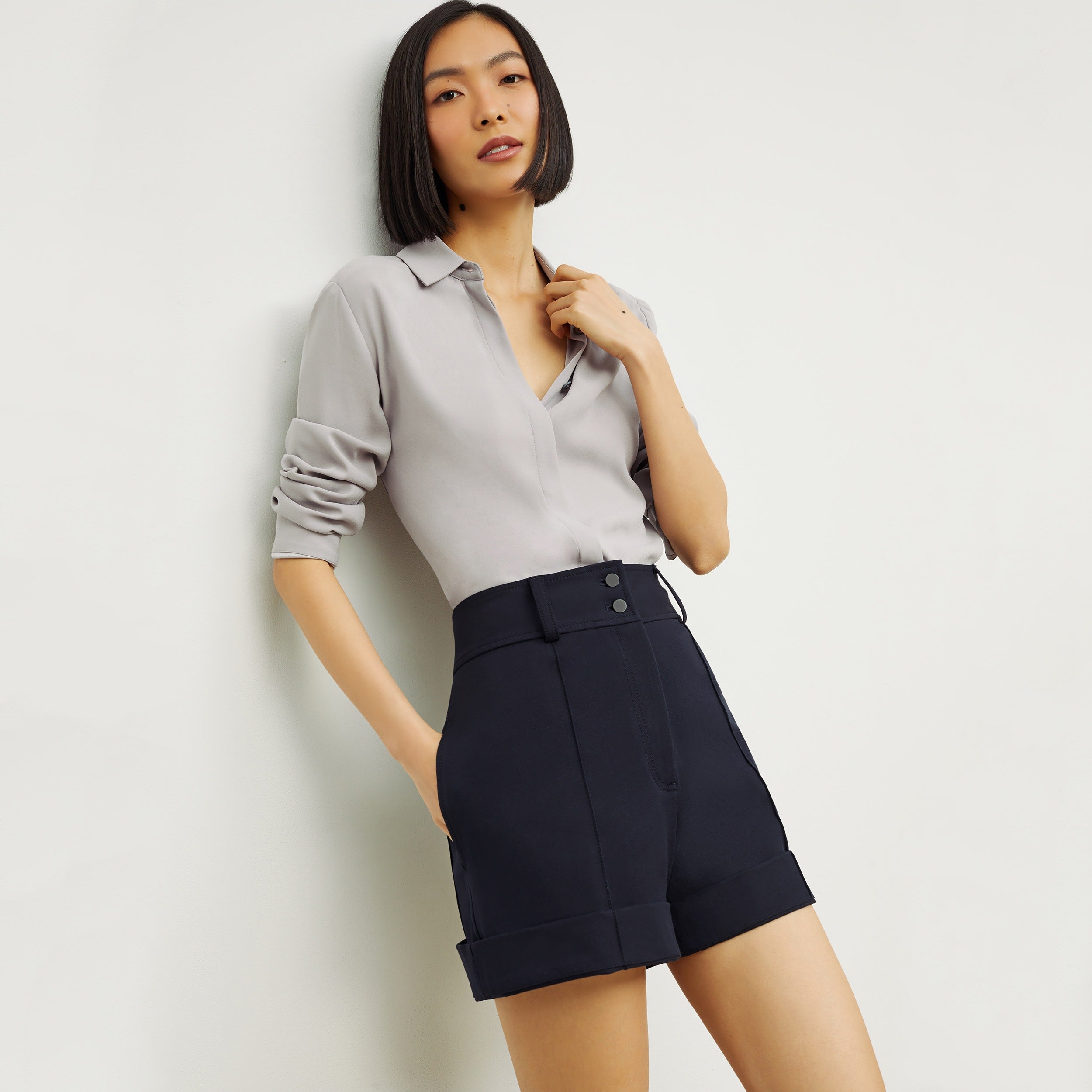 Caitlin Short - Eco Better Than Denim :: Ink – M.M.LaFleur