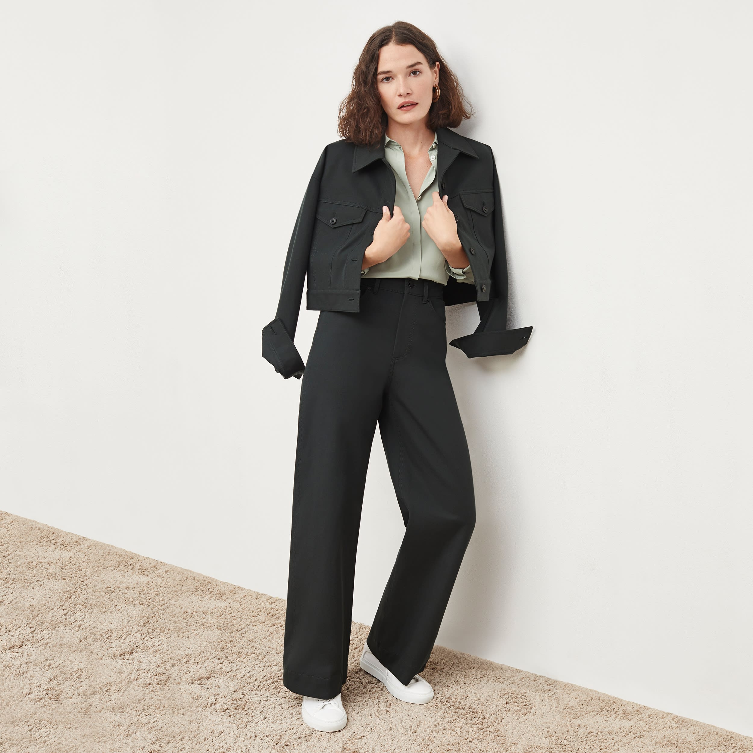 Anna Jacket - Better Than Denim :: Hemlock – M.M.LaFleur