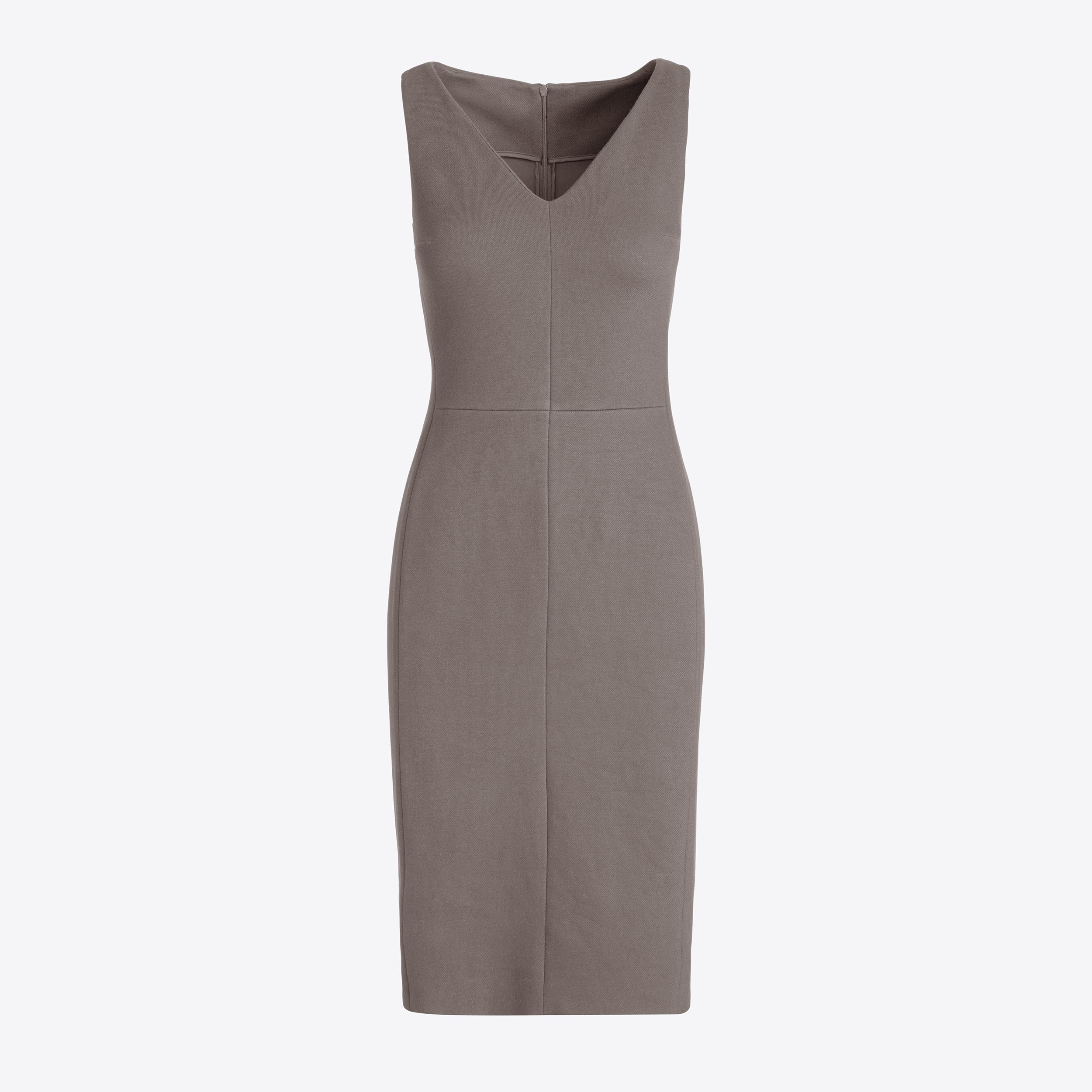 Rachel Dress - Washable Ponte :: Pebble – M.M.LaFleur