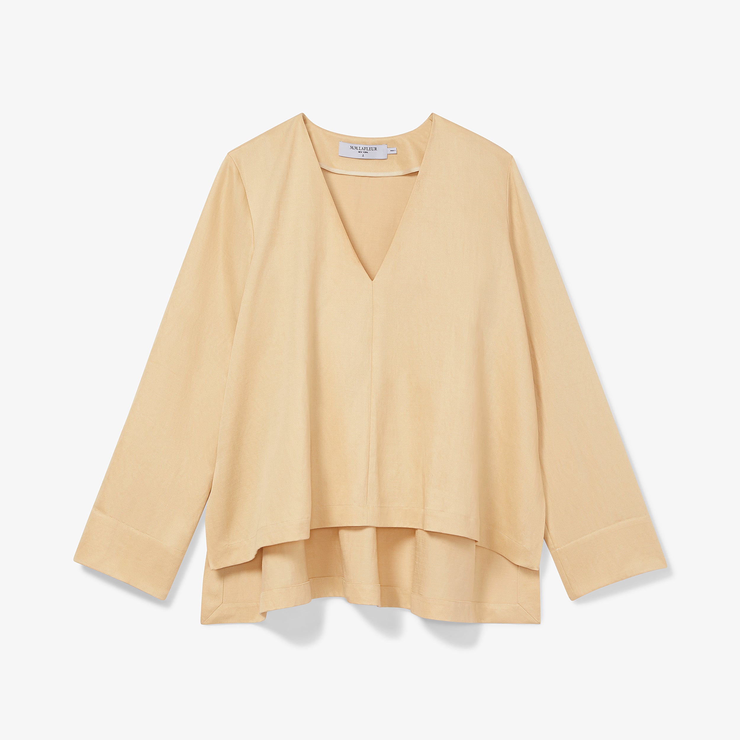 Annette Top - Everyday Twill :: Butter – M.M.LaFleur
