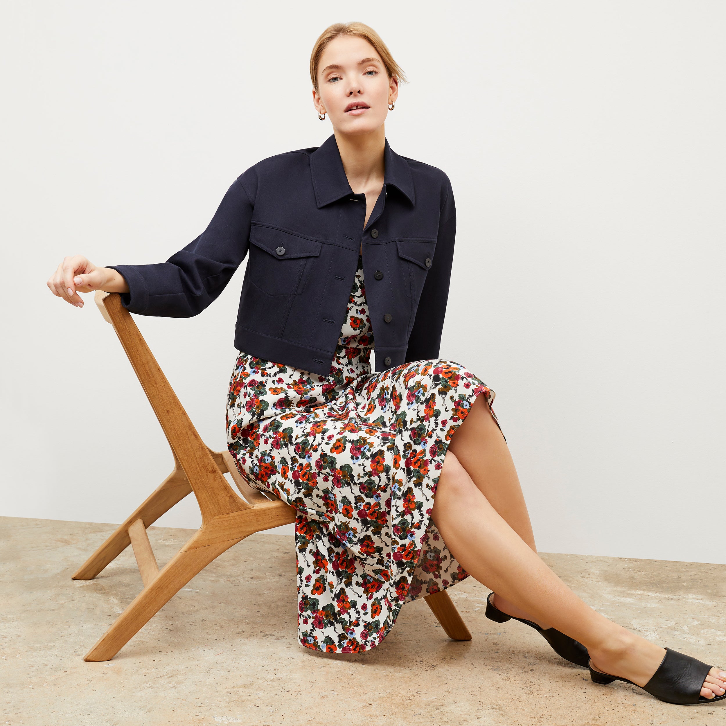 Anna Jacket - Better Than Denim :: Ink – M.M.LaFleur