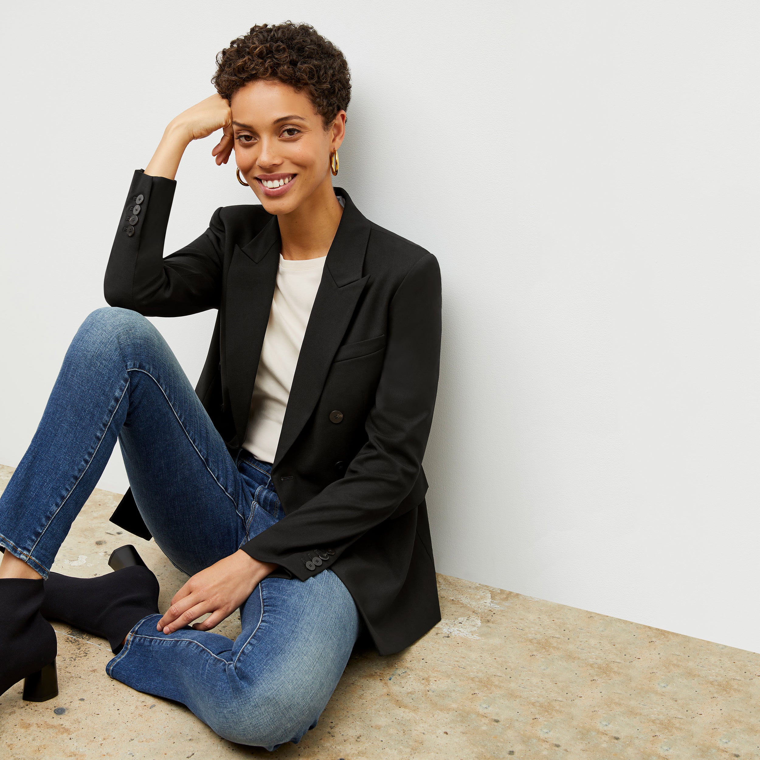 Kati Jacket - Wool Twill :: Black – M.M.LaFleur
