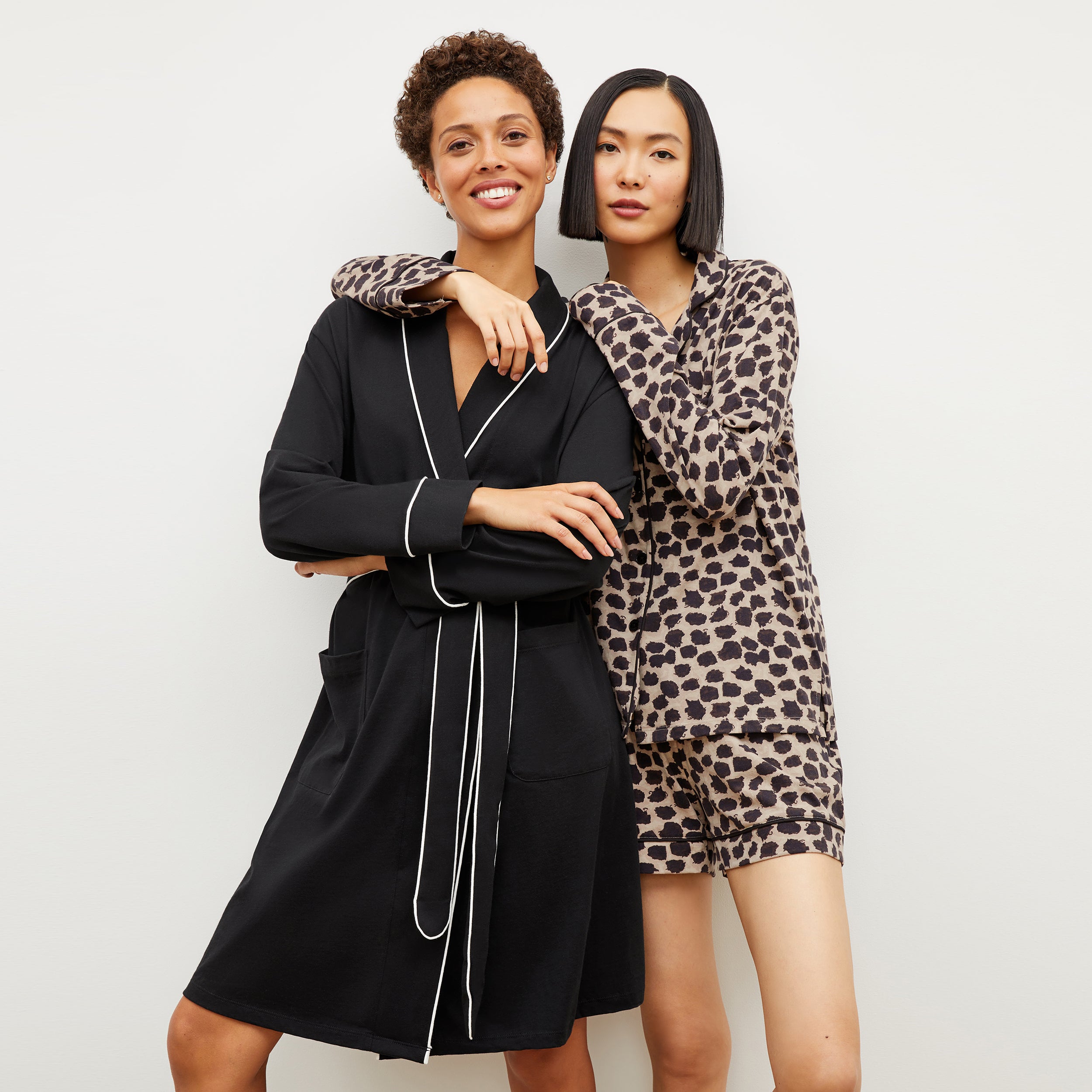 M.M. x Petite Plume Long Sleeve Short Set :: Sahara Print – M.M.LaFleur