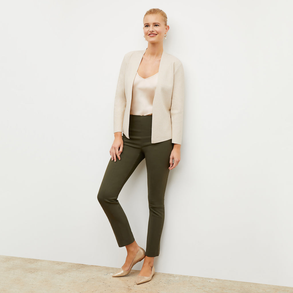 Foster Pant - PowerStretch :: Dark Olive – M.M.LaFleur