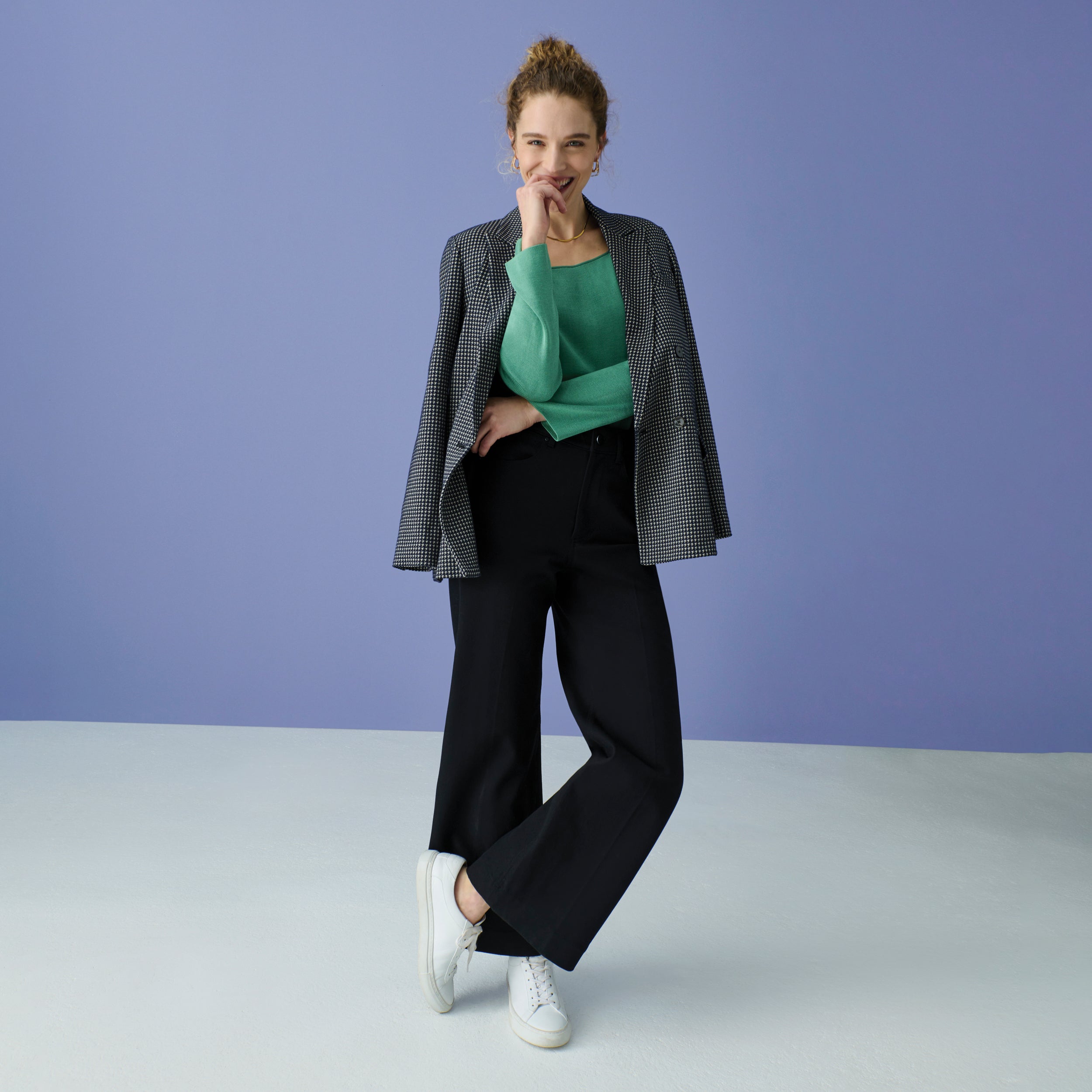 Joya Top - Silk Jersey :: Spring Green – M.M.LaFleur