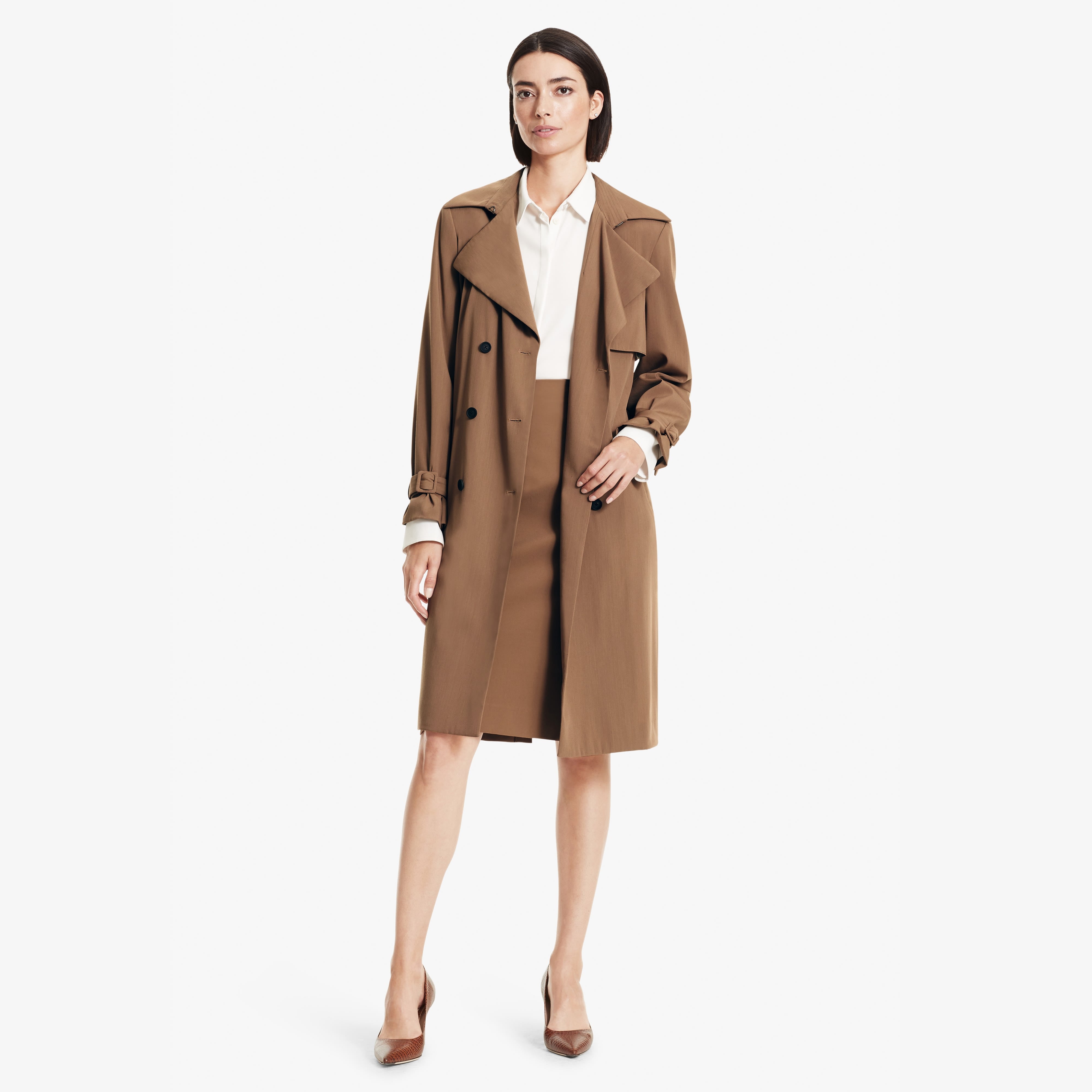 Jensen Trench :: Saddle – M.M.LaFleur